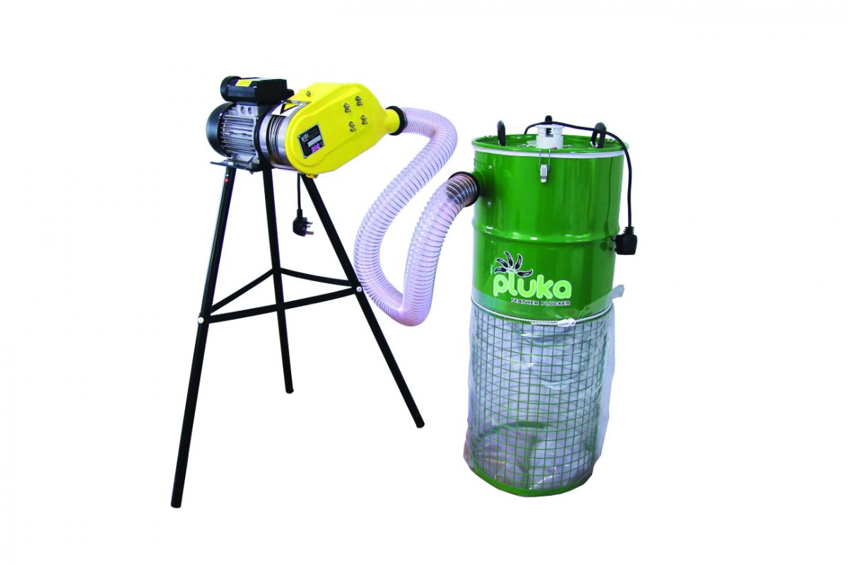 Tørplukker PLUKA - UDGÅET - Fjerkræplukkemaskiner - America A/S