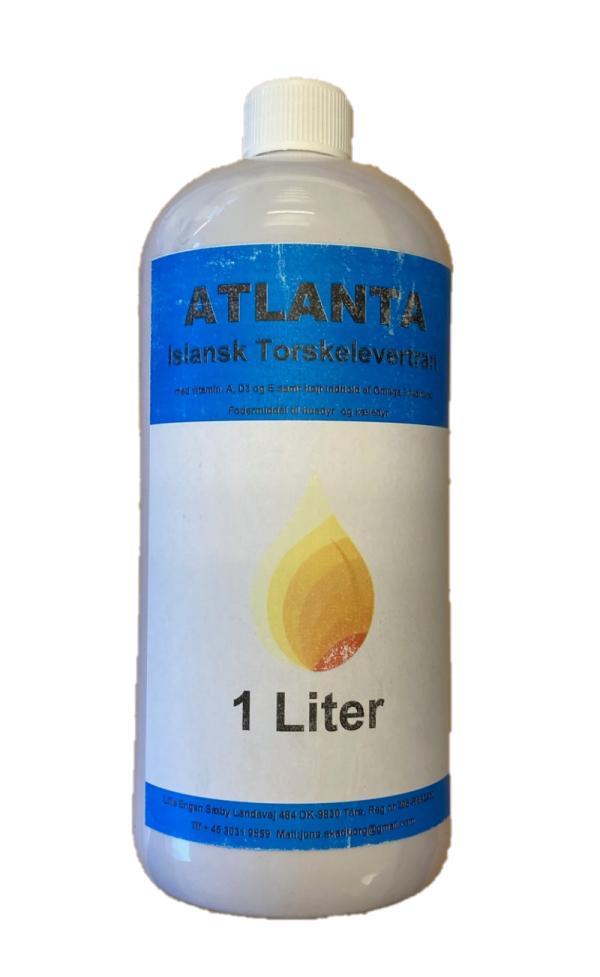 Levertran - flydende - 1 ltr. - Vitaminer & tilsætninger - America A/S